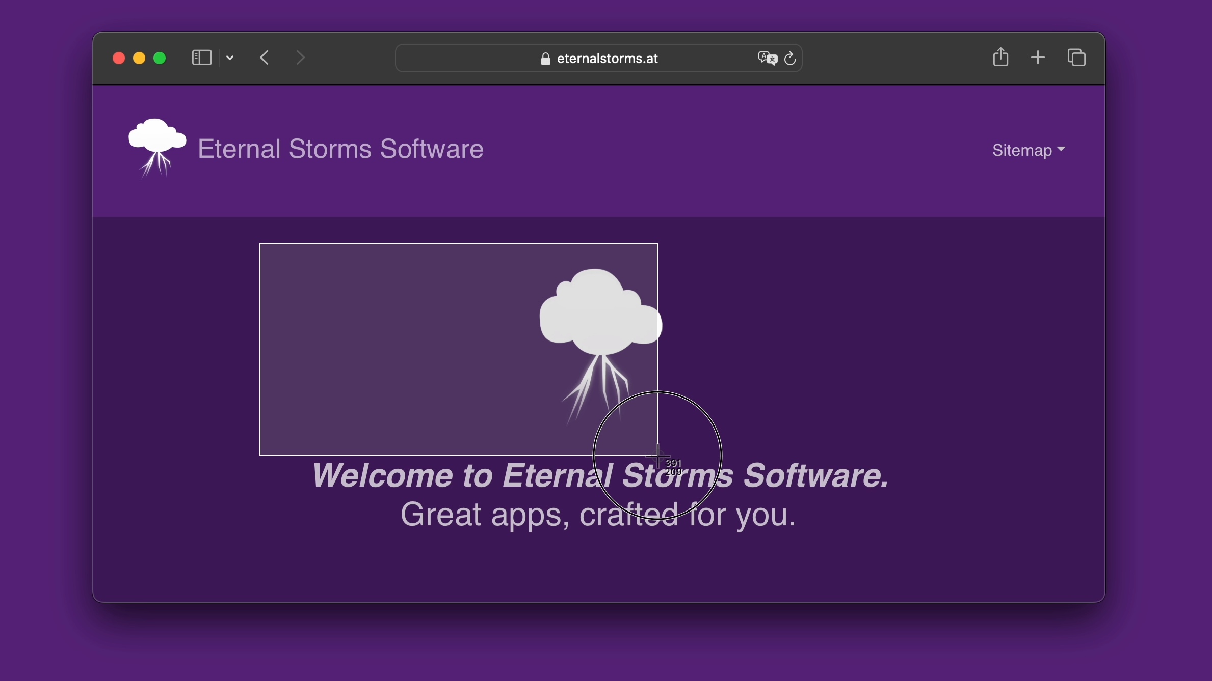 Eternal Storms Software – ScreenFloat - Power up your Screenshots