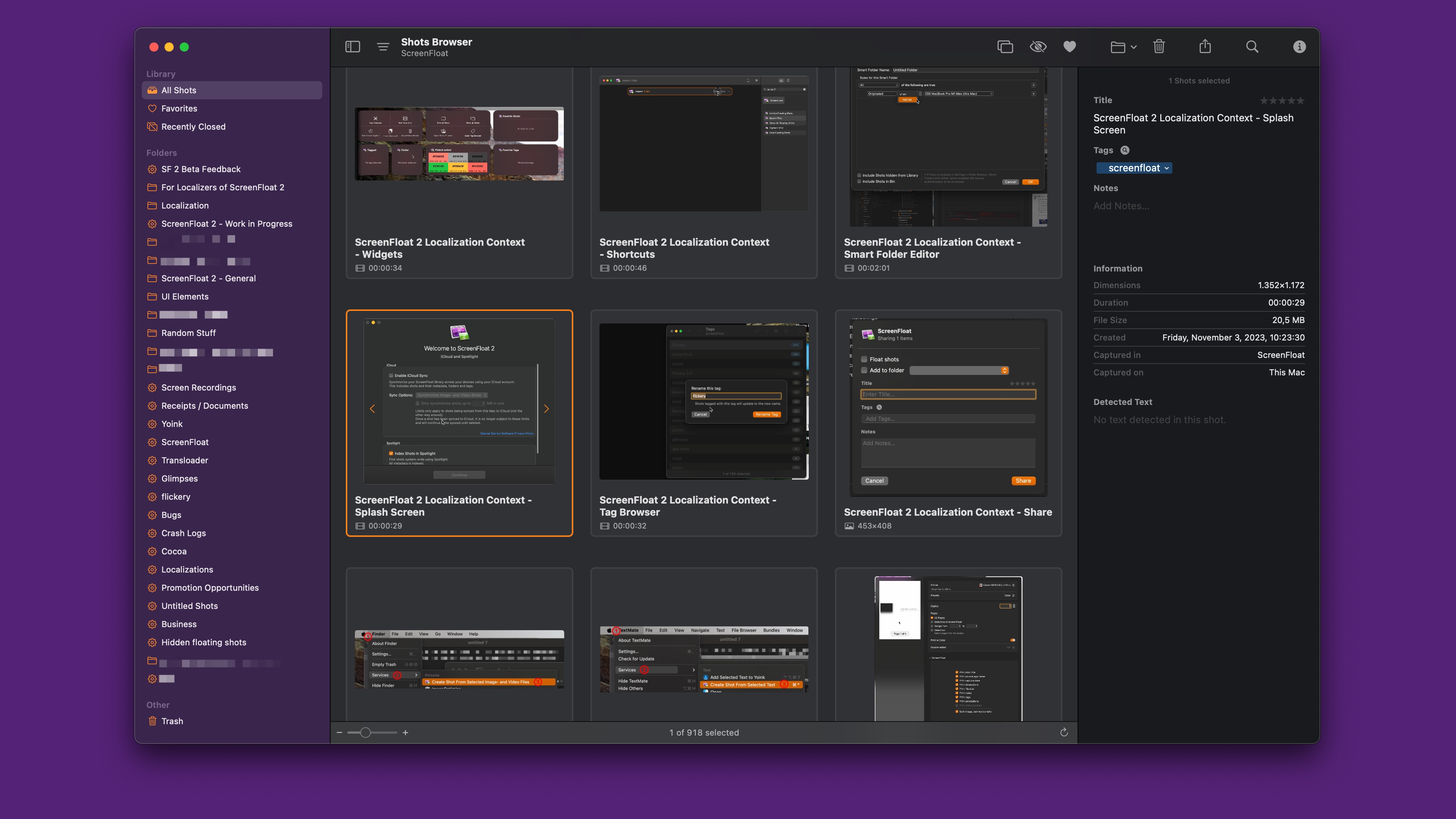Eternal Storms Software - ScreenFloat. Power up your Screenshots